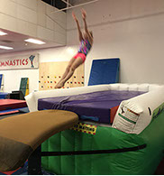 FastFluff™ Gymnastics Training Systems- Inflatable Vault and Floor ...